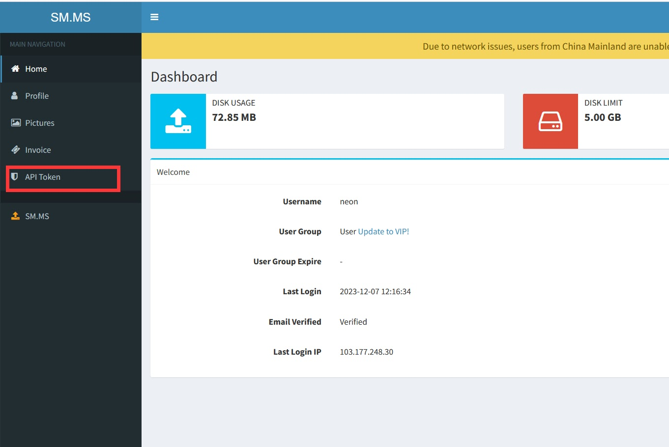 SM.MS 免费图床：帮助用户快速上传、存储和分享图片文件的免费在线图片托管服务-AI工具箱
